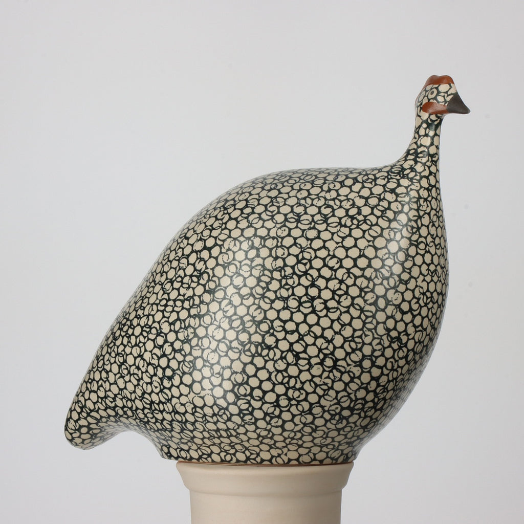 Guinea Fowl Mat White Spotted Green Duck (Small) – Brass Monkey Home